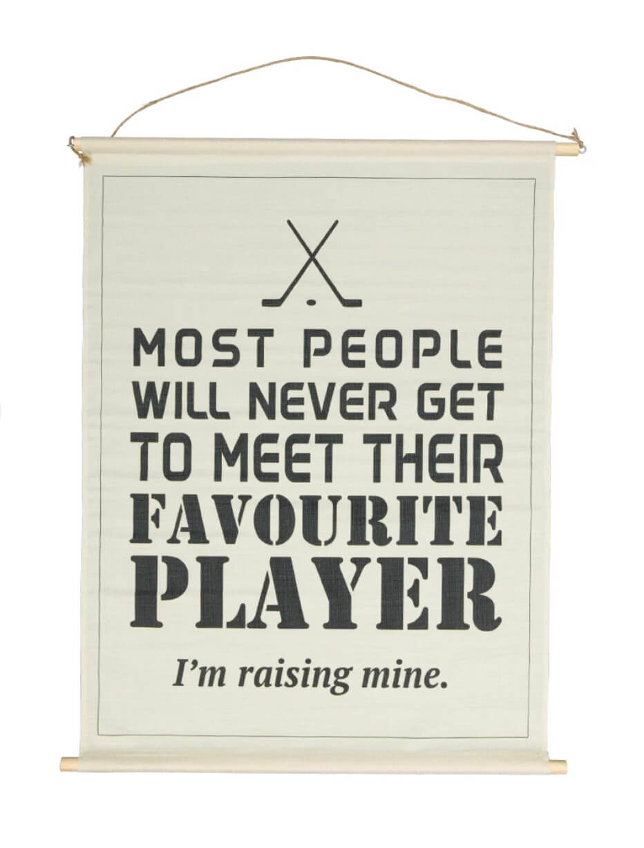 "Hockey Player" Canvas Print – Rustic Ace